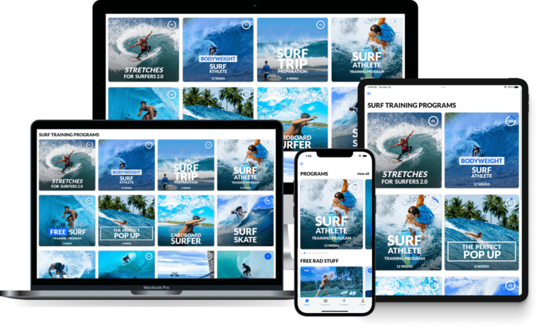 Surf Training Programs - Become a Surf Athlete | Surf Strength Coach
